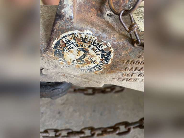 22ft Bumper Pull Tandem Axle Equipment Trailer, Fold Down Ramps, 7000lb ...