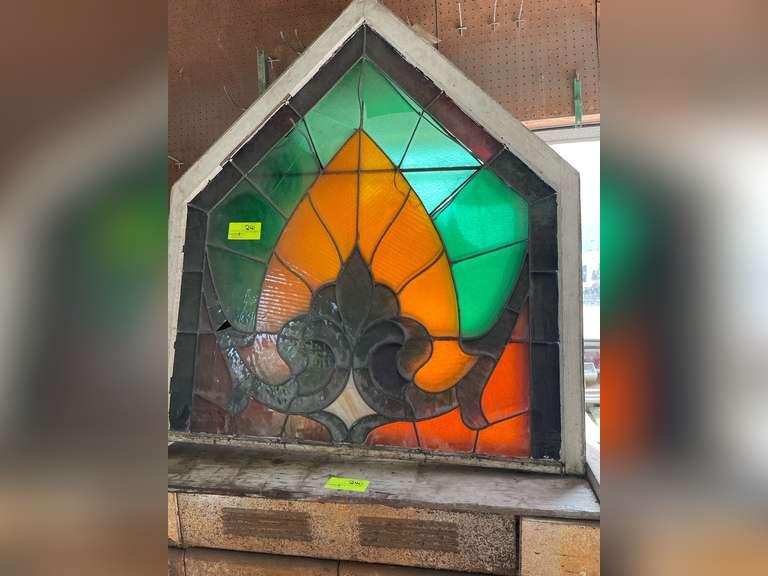 3 Stain Glass Window Panes Parrott Marketing Group