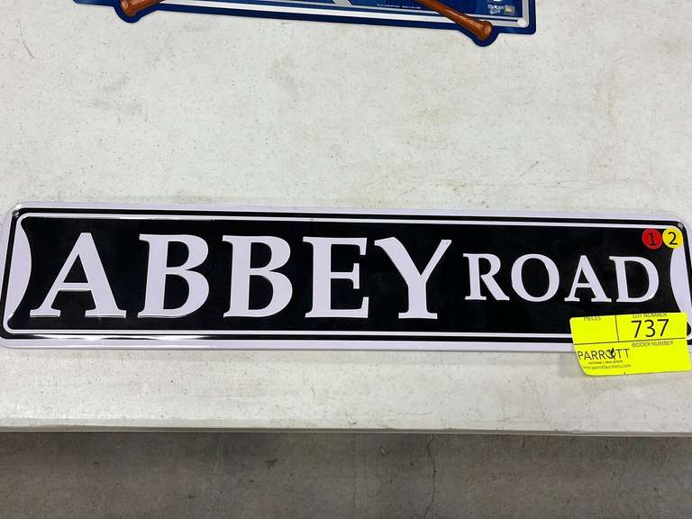 Reproduction Abby Road Metal Sign - Parrott Marketing Group