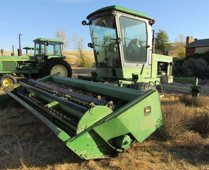 E-631 John Deere 3430 Swather - Pickett Auction Service