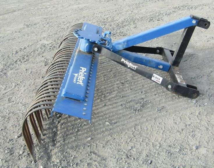E-533 Priefert 6' Rock Rake - Pickett Auction Service