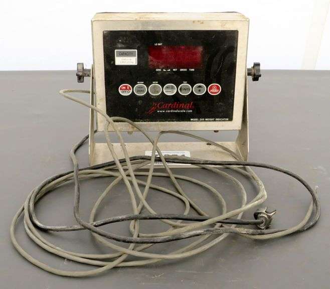 Z-354 Cardinal Scale Display - Pickett Auction Service