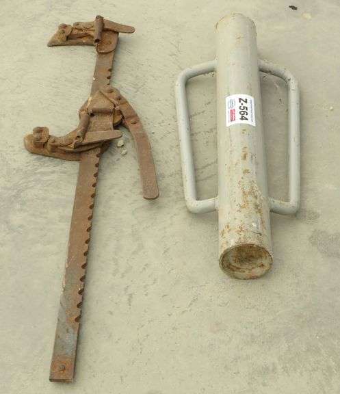 Z-564 Post Pounder + Fence Stretcher - Pickett Auction Service