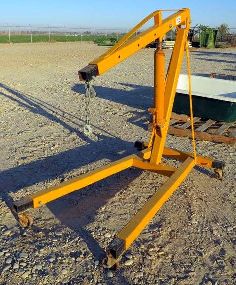 Z-708 JET 2 Ton Hydraulic Crane - Pickett Auction Service