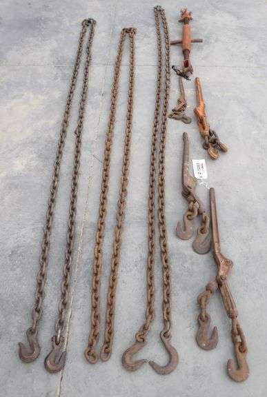 Z-1283 Logging Chains + Binders - Pickett Auction Service