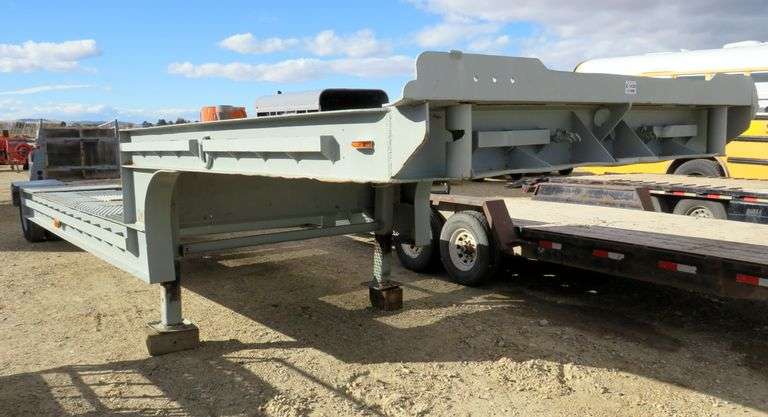 Z-1428 1959 Peerless Step Deck Semi Trailer - Pickett Auction Service