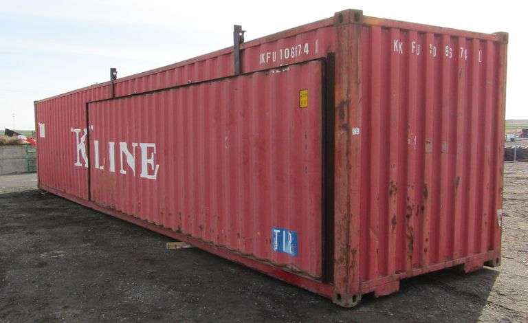 E-729 Conex Storage Unit - Pickett Auction Service