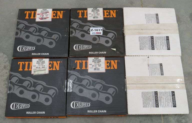 Z-1617 Timken Roller Chains - Pickett Auction Service