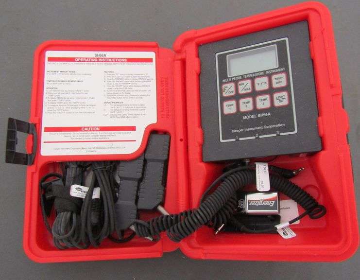 Z-1468 Cooper Digital Temperature Instrument - Pickett Auction Service