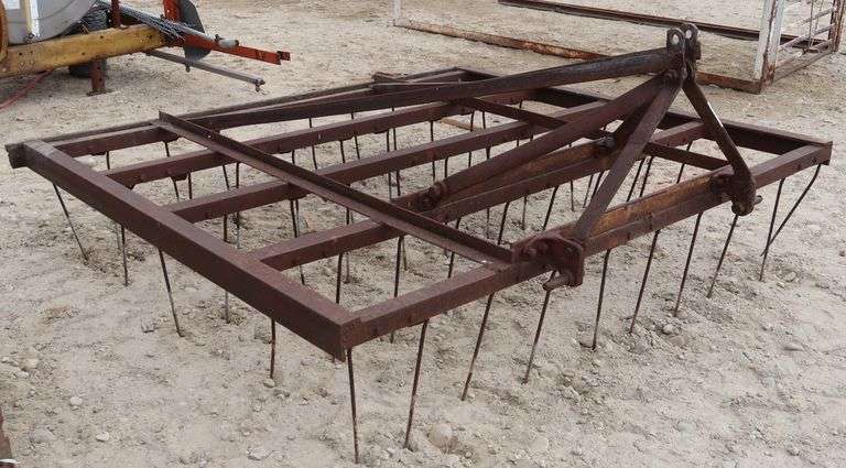 V-1435 3-Point Finger Harrow - Pickett Auction Service
