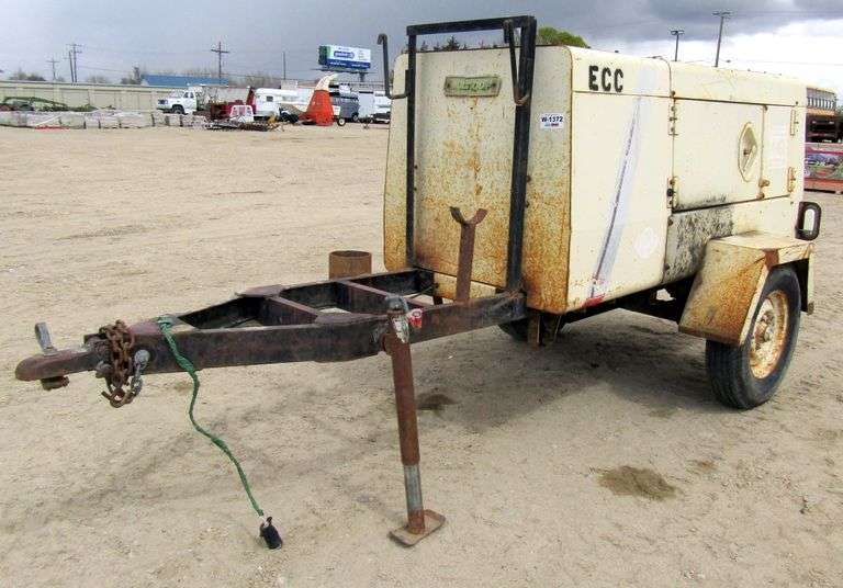 W-1372 Multiquip 180 Portable Air Compressor - Pickett Auction Service