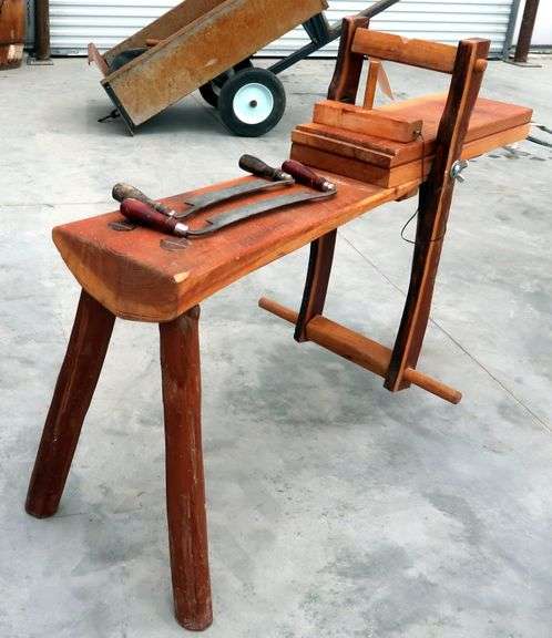 W-1100 Draw Knife Bench - Pickett Auction Service
