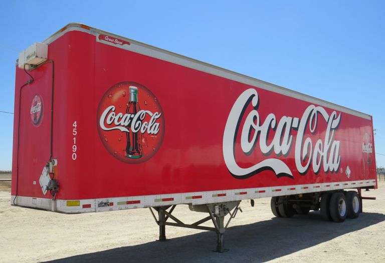 X-127 1997 Coca-Cola Semi Trailer - Pickett Auction Service