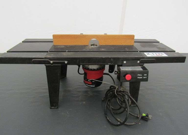 X-1175 Craftsman Router / Router Table - Pickett Auction Service