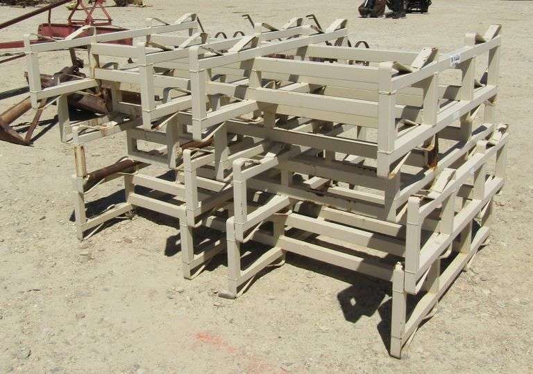 X-1444 Four Barrel Wine Racks - Pickett Auction Service