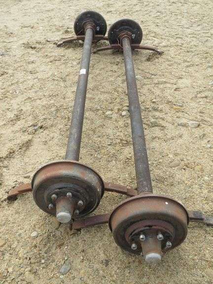 A-814 Axles (2) - Pickett Auction Service