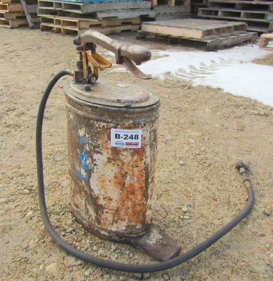 B-248 Alemite Grease Dispenser - Pickett Auction Service