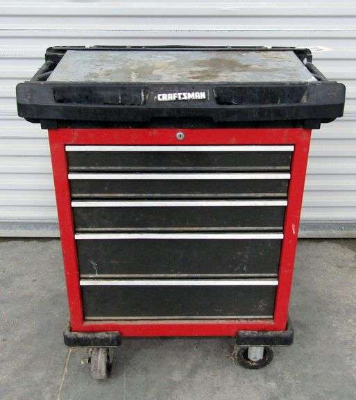 B-929 Craftsman Rolling Toolbox + Tools - Pickett Auction Service