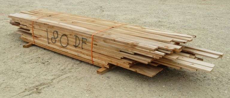 B-665 Doug Fir Lumber 1X4 (180pc) - Pickett Auction Service