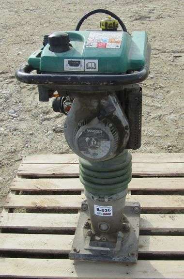 B-636 Wacker Jumping Jack Compactor - Pickett Auction Service