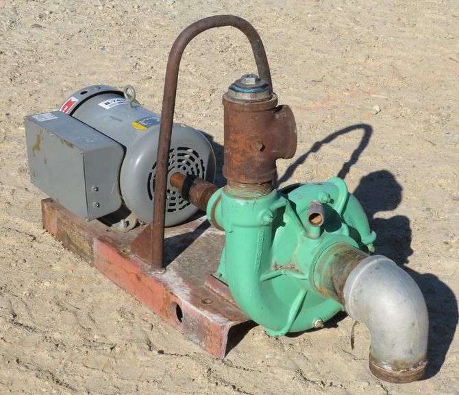 B-740 Irrigation Pump & Motor - Pickett Auction Service