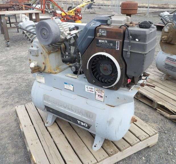 C-191 Ingersoll-Rand Gas Powered Air Compressor - Pickett Auction Service