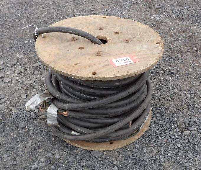 C-226 Heavy Gauge Electrical Cord Spool - Pickett Auction Service