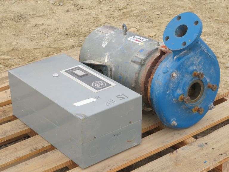 B-1546 Pentair Pump + Pump Box - Pickett Auction Service