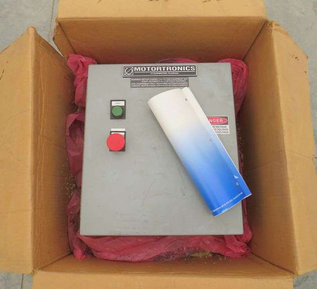 D-461 AC Motor Control Box - Pickett Auction Service