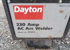 C-108 Dayton AC Arc Welder - Pickett Auction Service