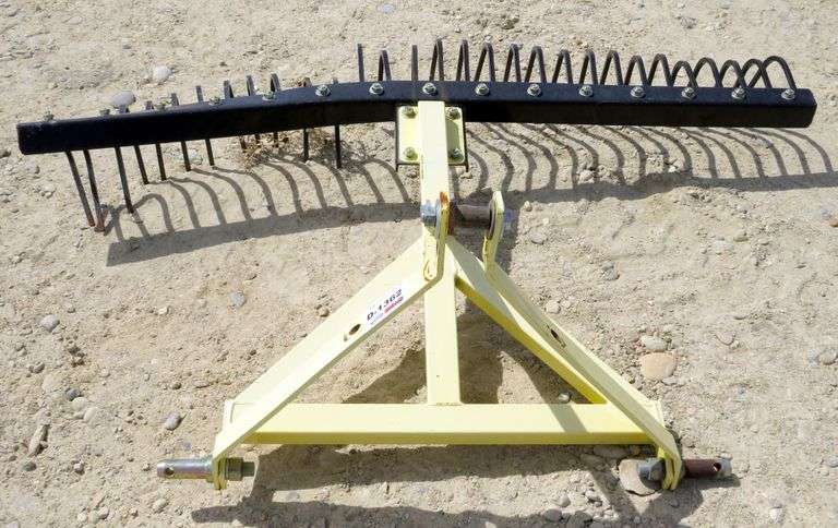 D-1362 3-Point Rock Rake - Pickett Auction Service
