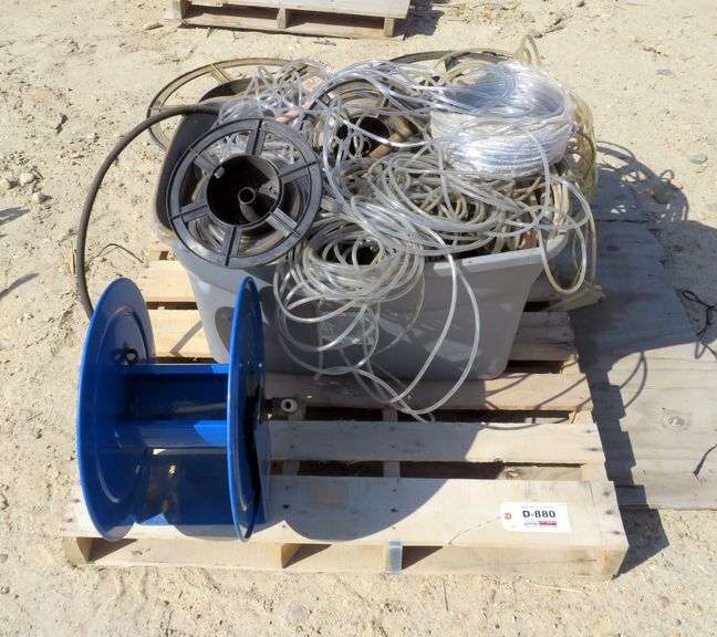 D-880 Hose Reel + Hose - Pickett Auction Service