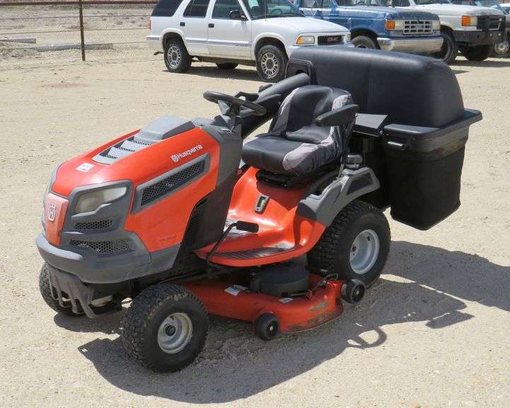 D-757 Husqvarna Riding Lawn Mower - Pickett Auction Service