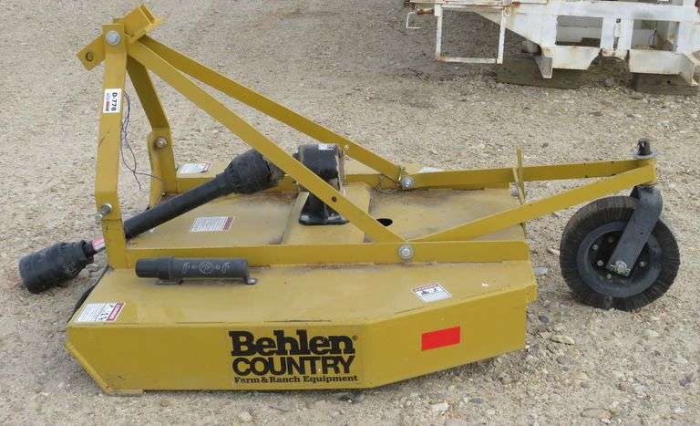 D-778 Behlen Country Field Mower - Pickett Auction Service