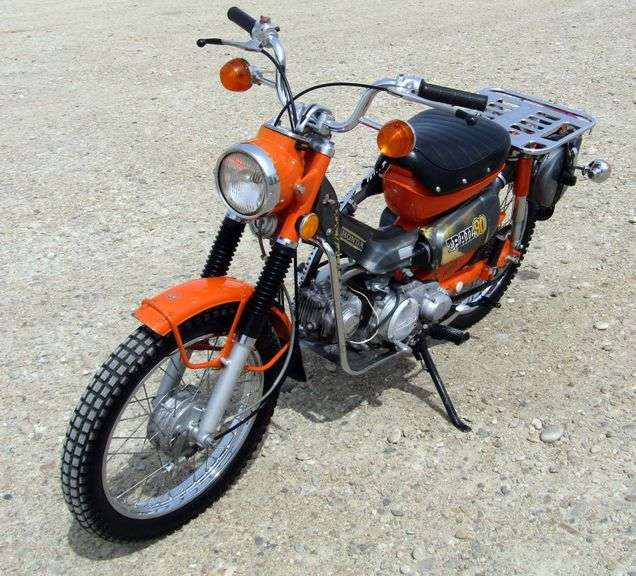D-1231 1973 Honda Trail 90 Motorcycle - Pickett Auction Service