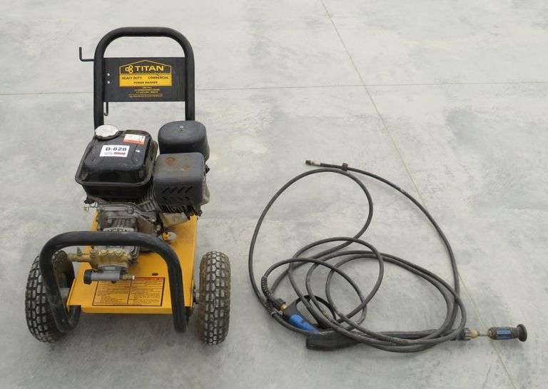 D-828 Titan Power Washer - Pickett Auction Service