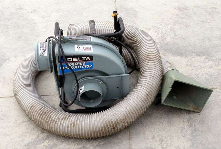 D-733 Delta Portable Dust Collector - Pickett Auction Service