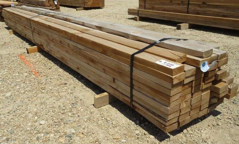 E-235 Douglas Fir 2X4 Lumber - Pickett Auction Service