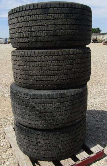E-1188 Super Single Semi Truck Tires - Pickett Auction Service