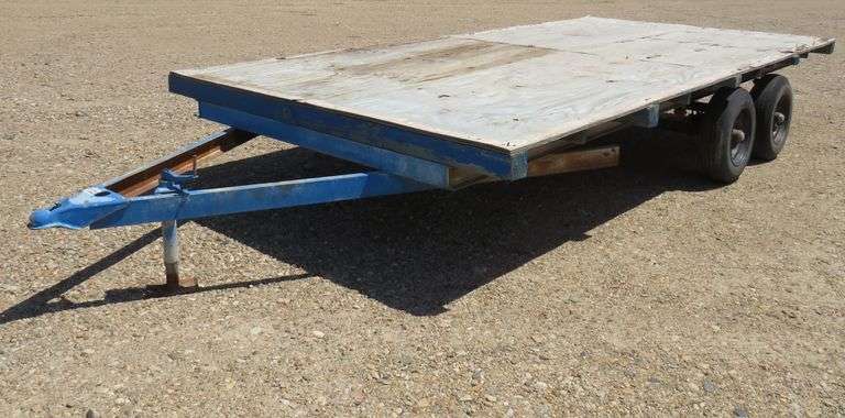 E-548 Mobile Bee Box Trailer Frame - Pickett Auction Service