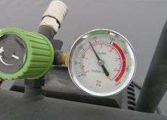 E-1265 Blue Hawk Air Compressor - Pickett Auction Service