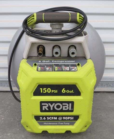F-313 Ryobi Air Compressor - Pickett Auction Service