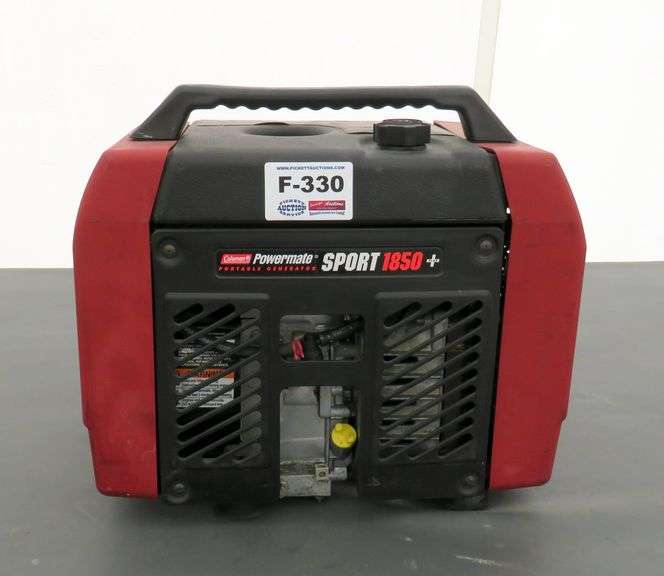 F-330 Coleman Portable Generator - Pickett Auction Service