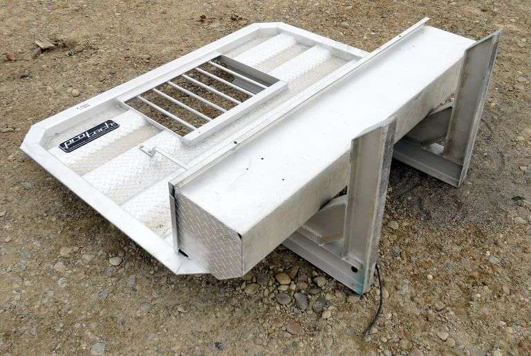 F-1001 Protech Day Cab Headache Rack/ Toolbox - Pickett Auction Service