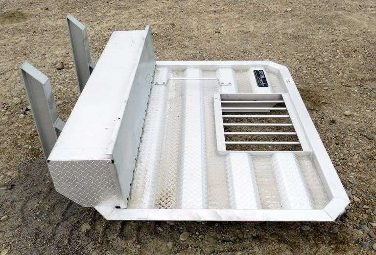 F-1001 Protech Day Cab Headache Rack/ Toolbox - Pickett Auction Service