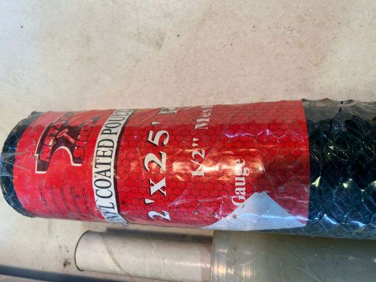 Misc Rolls of netting, barrier & wrap - Peterson Land & Auction LLC