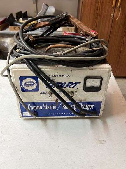 Engine Starter/Battery Charger - Peterson Land & Auction LLC