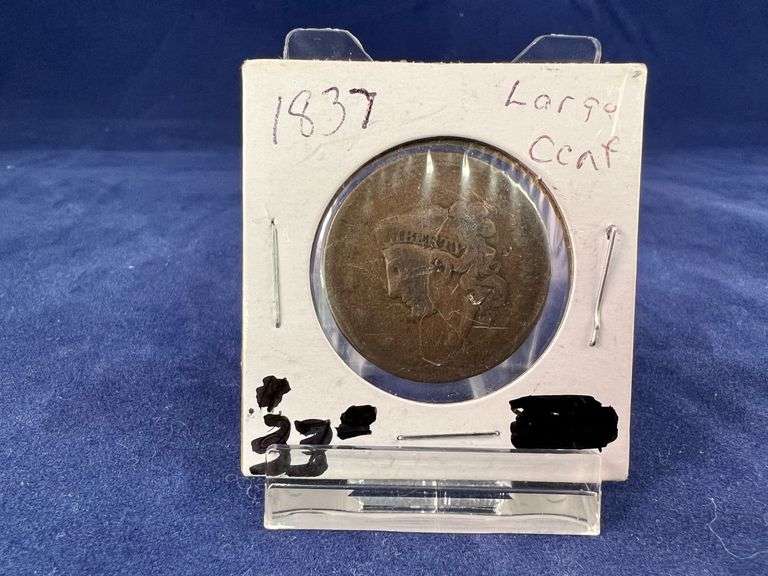 1837 LARGE CENT - Peterson Land & Auction LLC