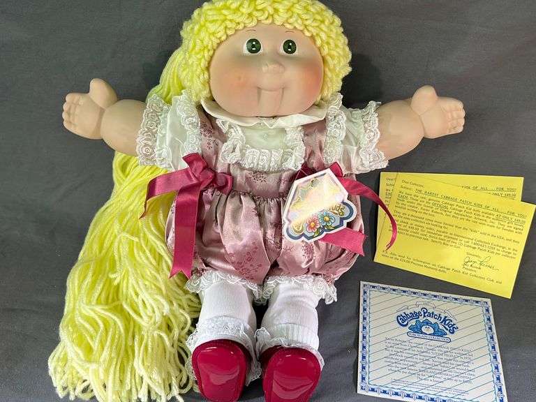 Cabbage Patch Porcelain Doll - Peterson Land & Auction LLC