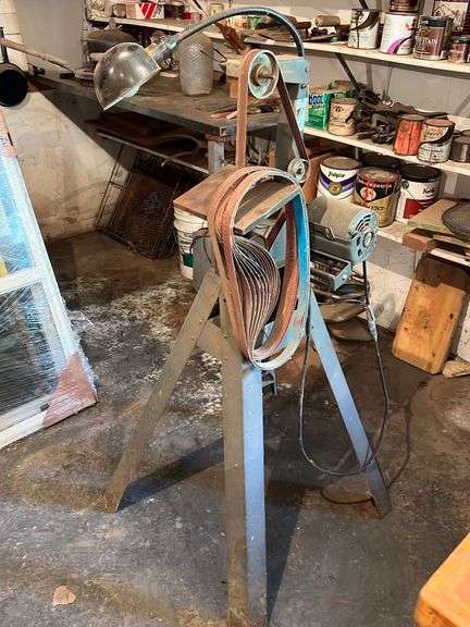 Belsaw Model 1080 1" Belt Sander - Peterson Land & Auction LLC